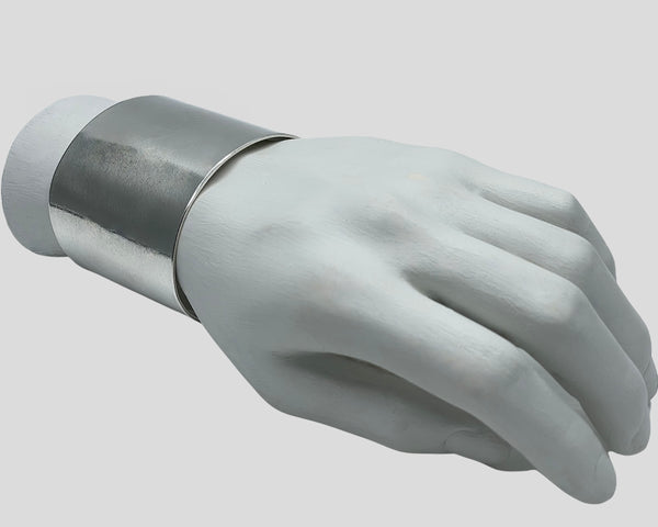 Forged Cuff 2'' Wide Sterling silver