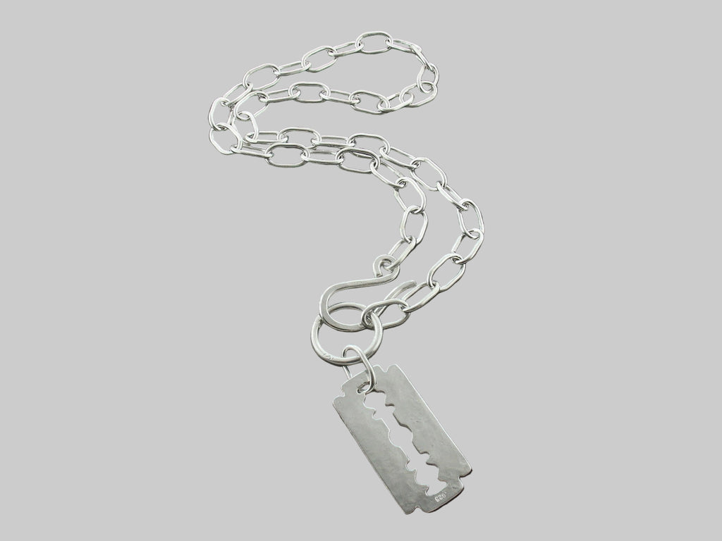 Razor Blade Necklace